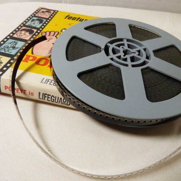 Other | Vintage Featurette Popeye In Lifeguard Atlas 8mm Kids Reel Film ...